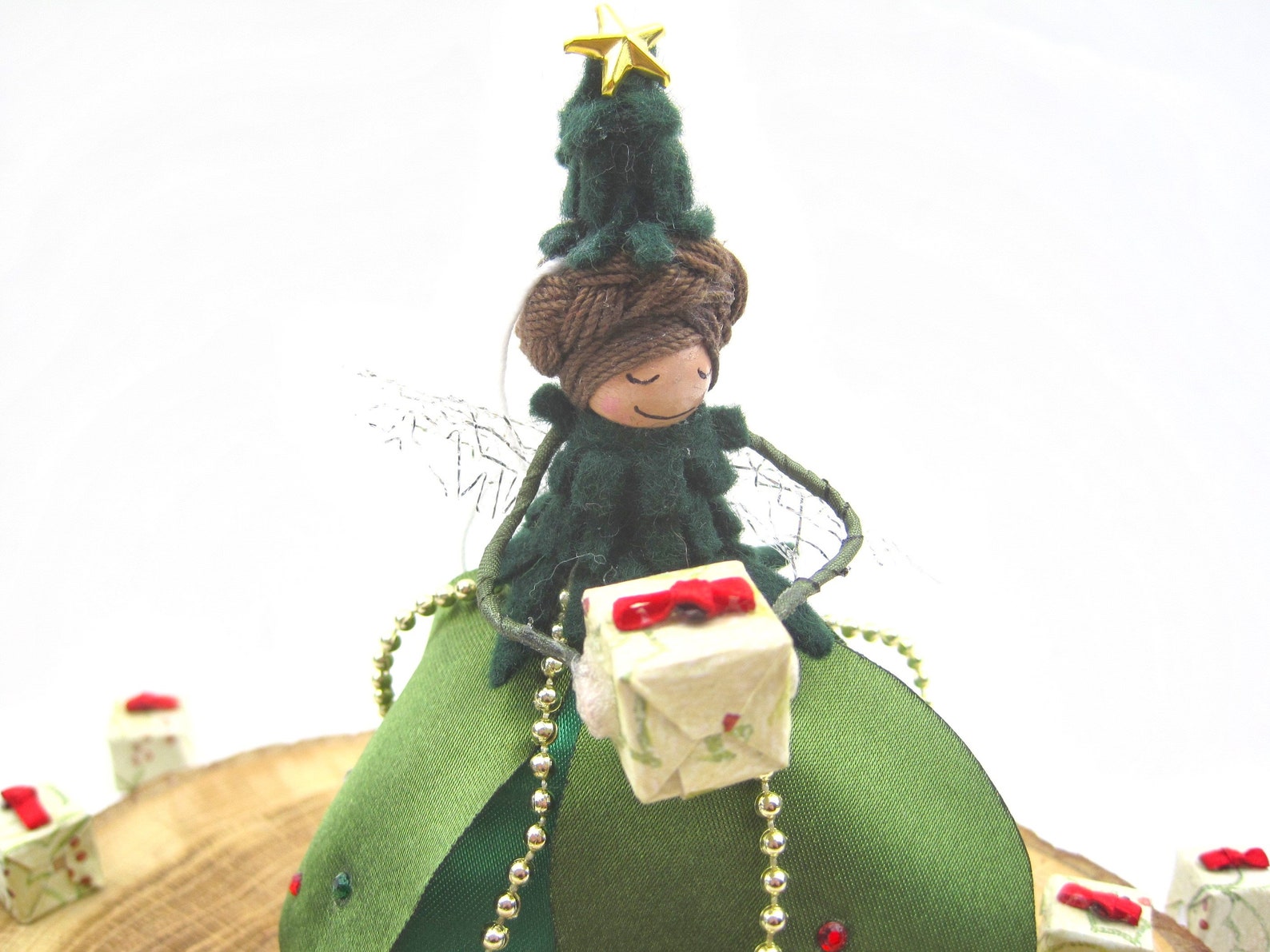Christmas Tree Fairy Ornament Fairy Decoration Festive Gift | Etsy