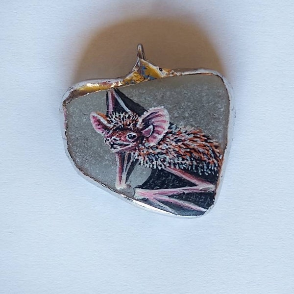 Painted Bat - Etsy