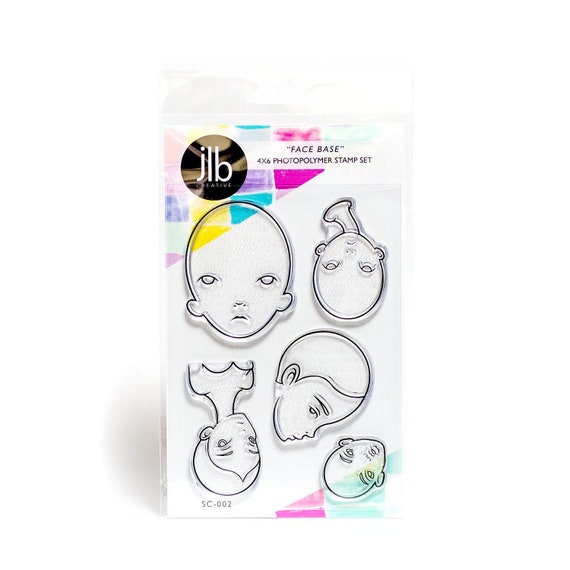 STAMP SET Face Base - Etsy