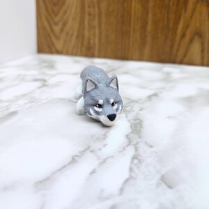 Articulating Wolf Fidget Toy, Wolf Keychain, Articulated Wolf Figurine ...