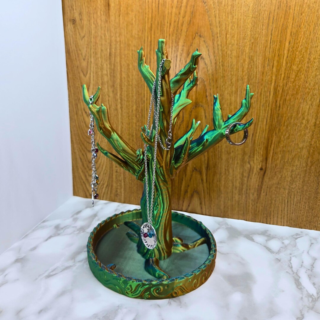 Tree Jewelry Display Stand, Fantasy Tree Jewelry Holder, Unique Jewelry ...