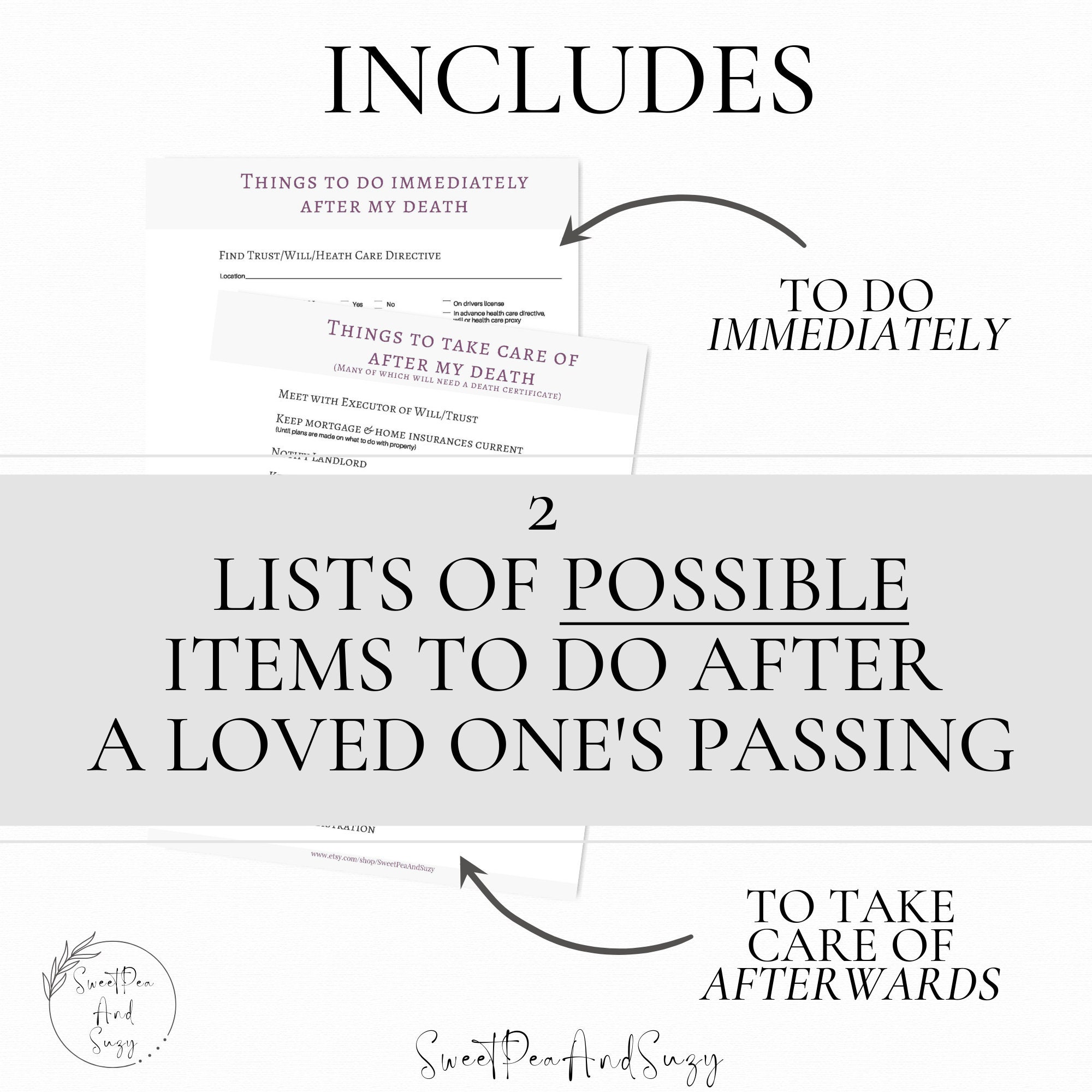 Final Wishes, Printable End of Life Planner, Let Your Family Know Your ...