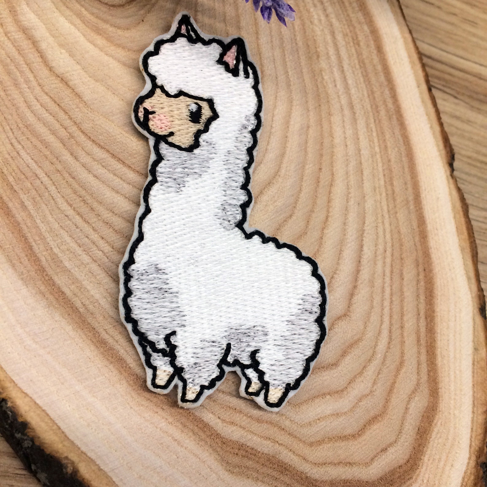 Alpaca Lama Iron On Embroidered Patch DIY Camel Sewing Cute | Etsy