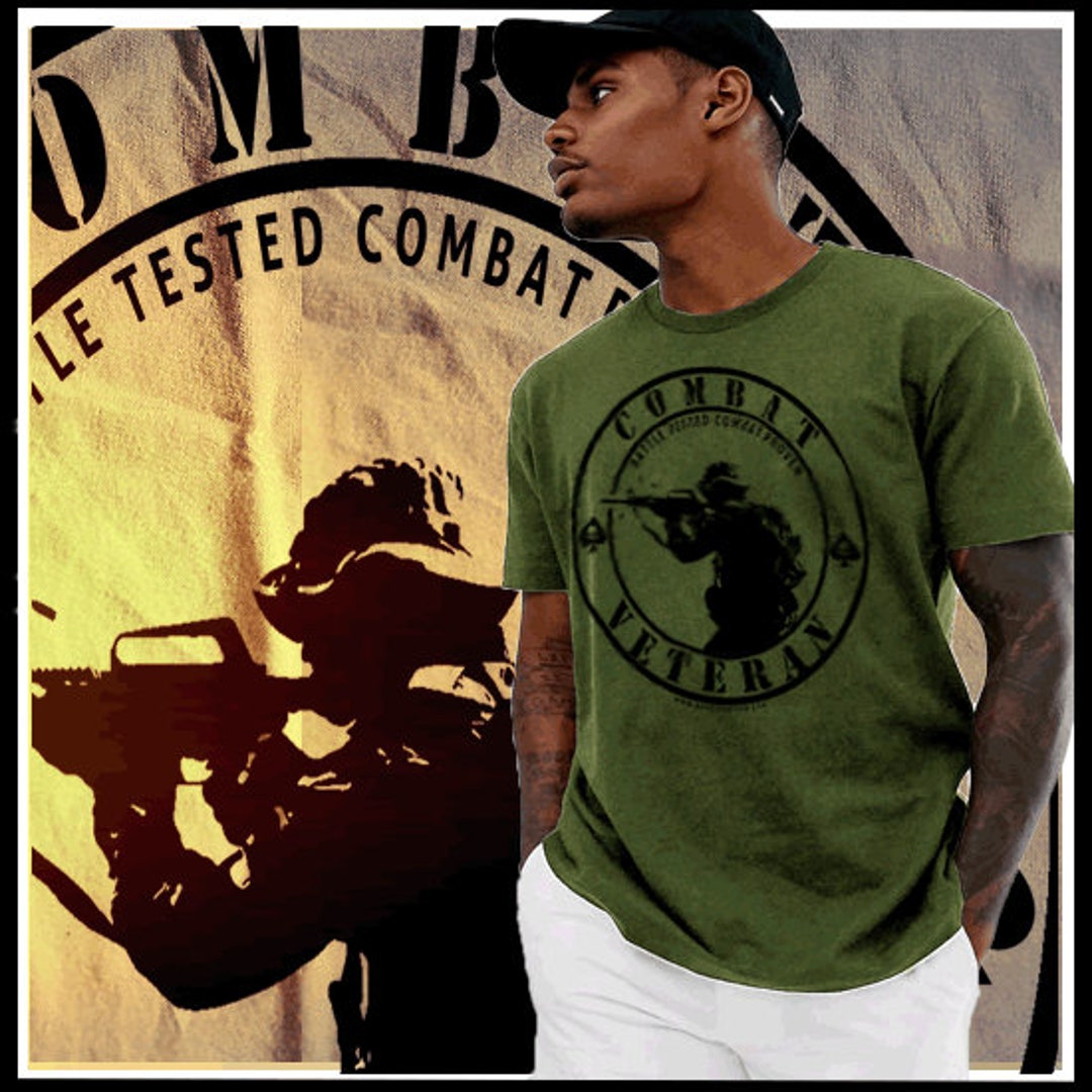 Military Sniper T-shirt Marksman SWAT Iraq Afghanistan Combat Veteran ...