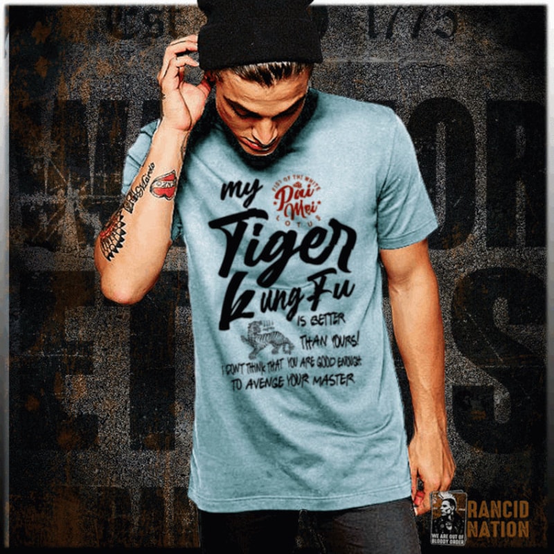 Tiger Kung Fu Tshirt - Etsy