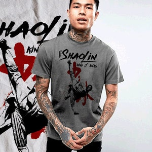 Shaolin Martial Arts Kung Fu T-shirt - Etsy