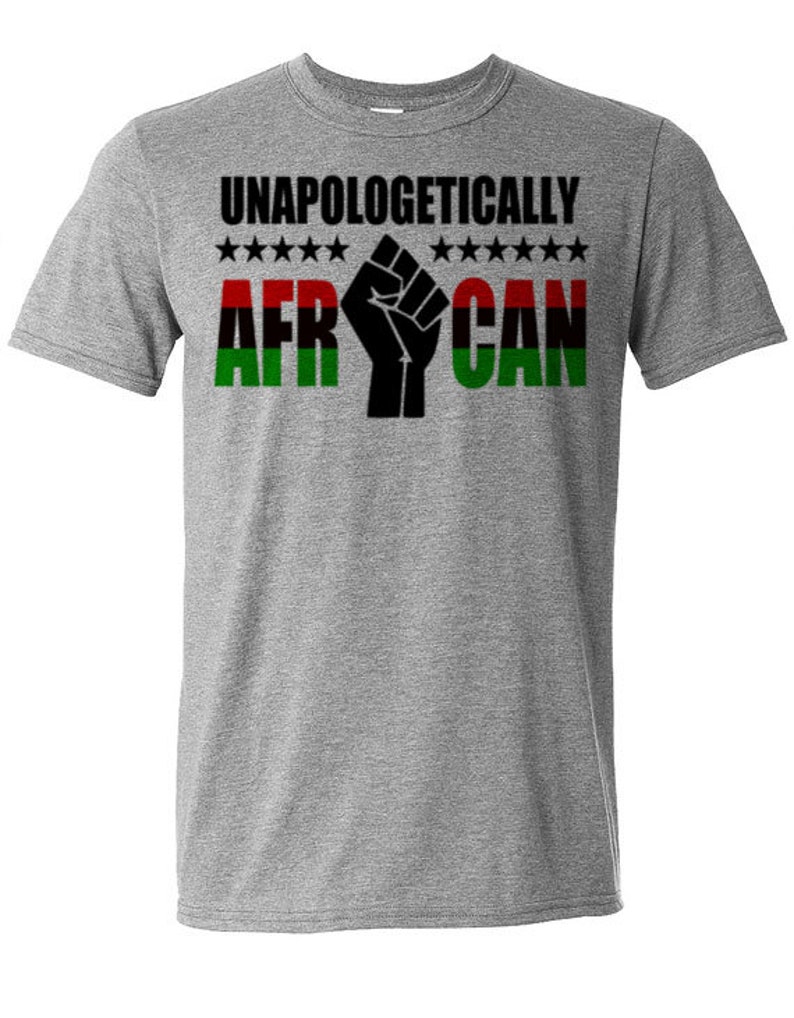 Unapologetically African T-shirt Black History Month Cotton | Etsy