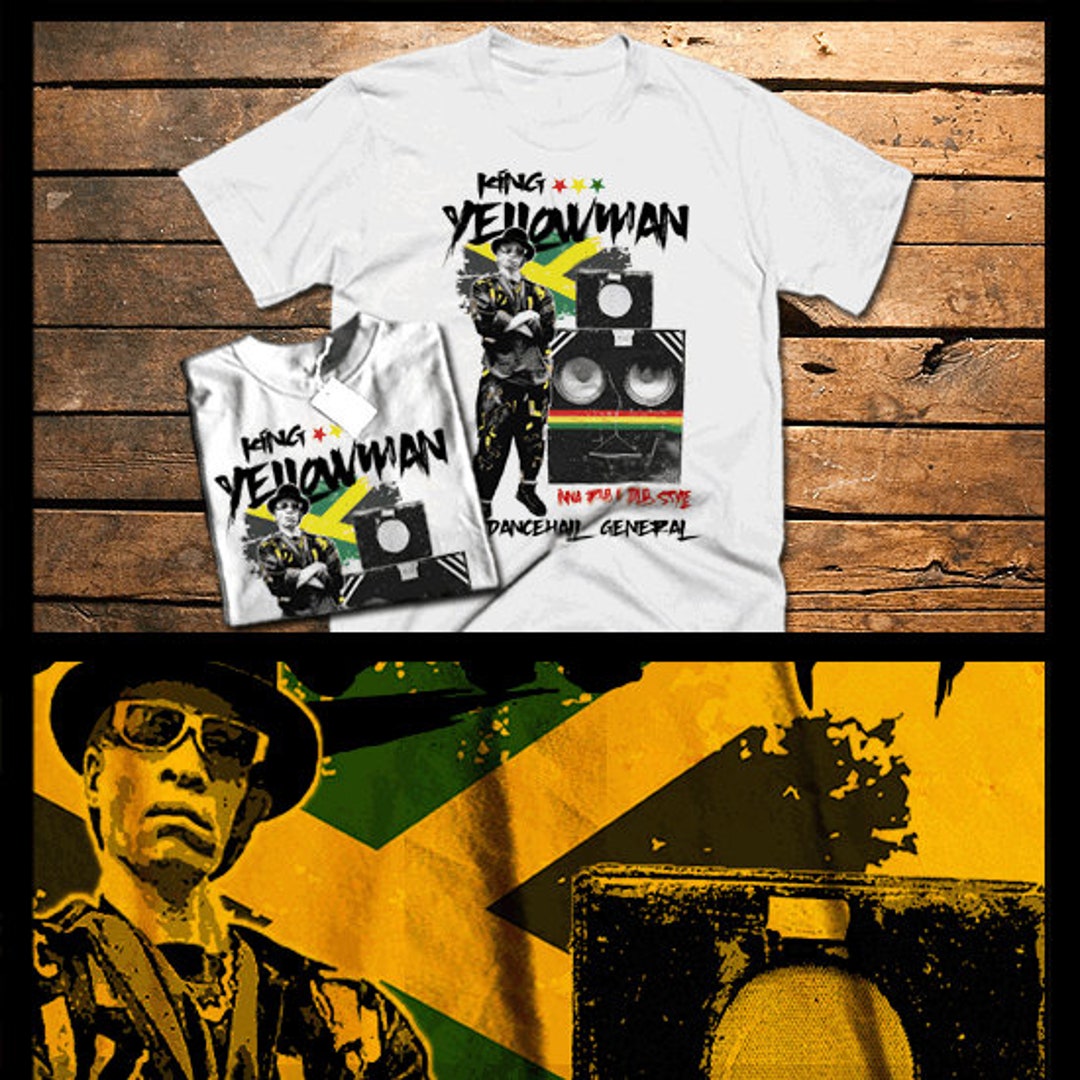 Reggae Music Icon T-shirt Rasta Colors Jah Love Roots Rocker Boom Box ...