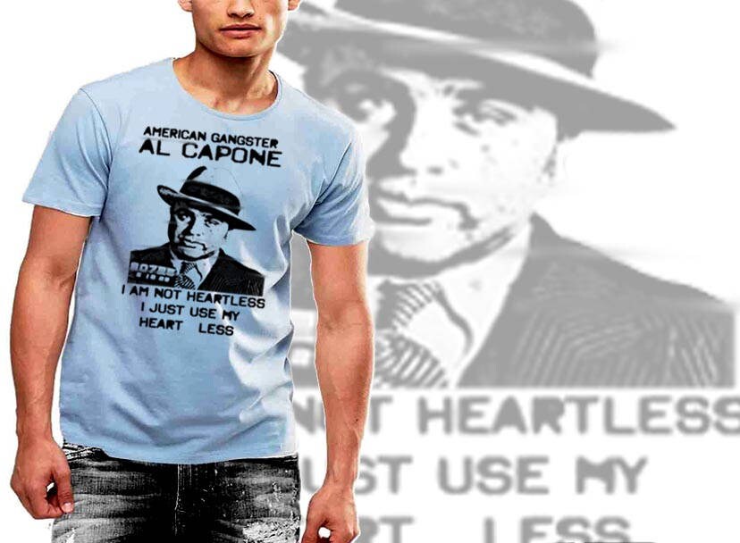 Al Capone T-shirt Al Capone Tshirt Mafia Chicago Gangster Mob - Etsy