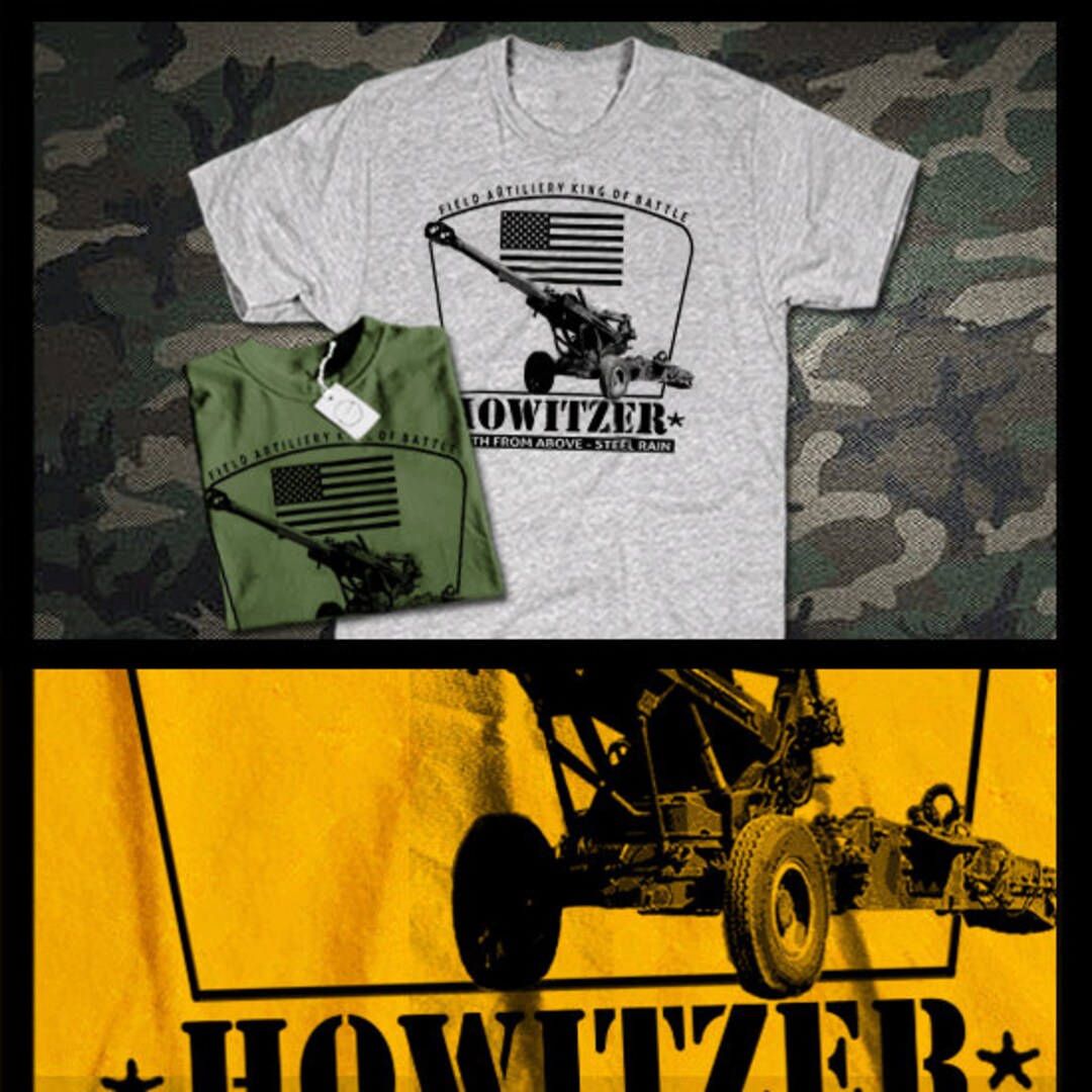Field Artillery Howitzer Cannoneer King of Battle T-shirt - Etsy