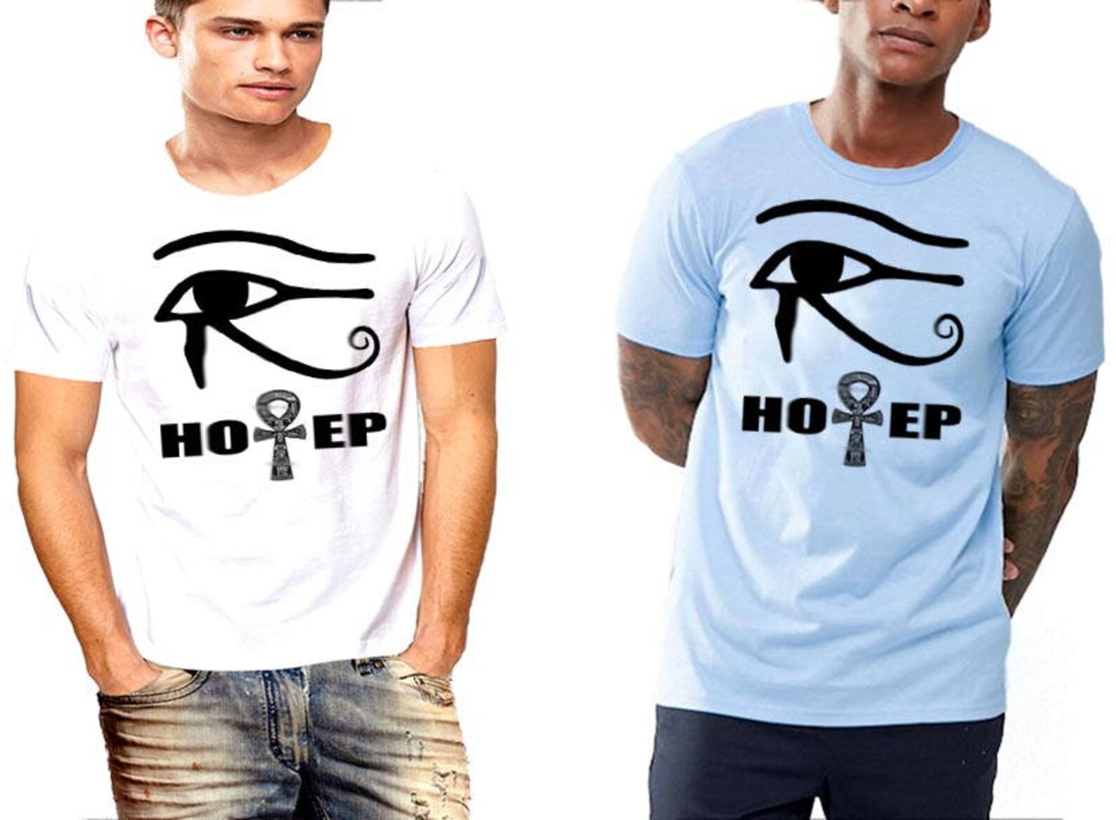 Egyptian God T-shirt Ancient Kemet Egypt Eye of Horus Hotep | Etsy