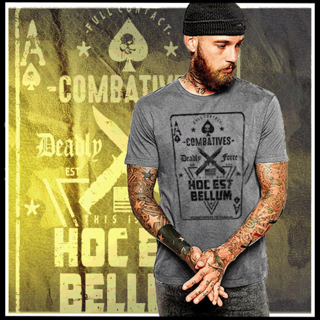 Military Combatives Hand to Hand Combat Tee Combat Veteran Iraq Afghan ...