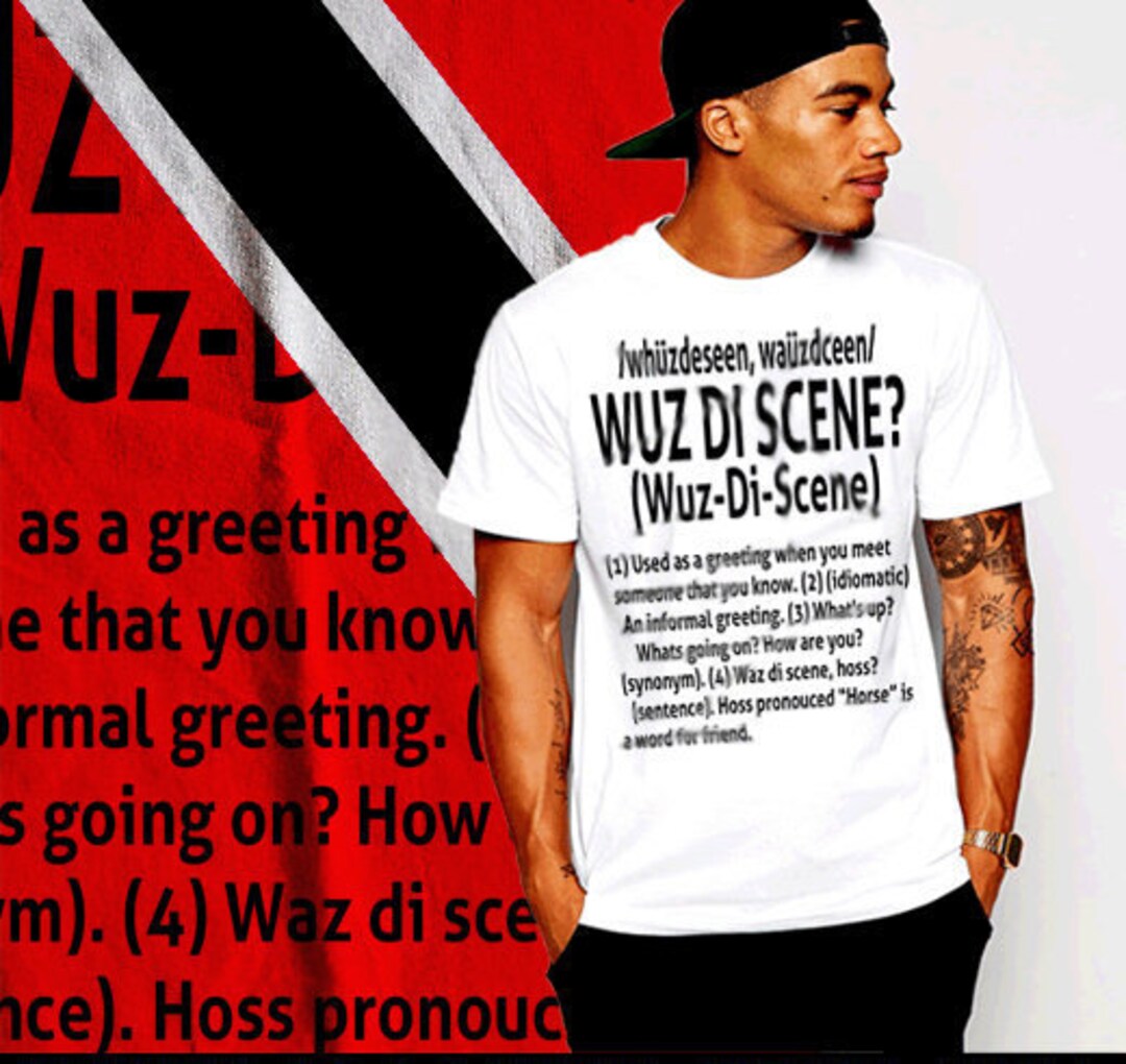 Trinidad Slang T-shirt Caribbean West Indies Trinidadian Carnival TNT ...