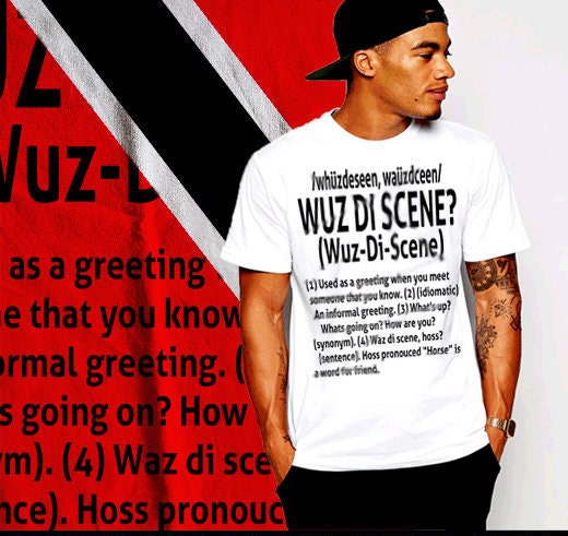 Trinidad Slang T-shirt Caribbean West Indies Trinidadian | Etsy