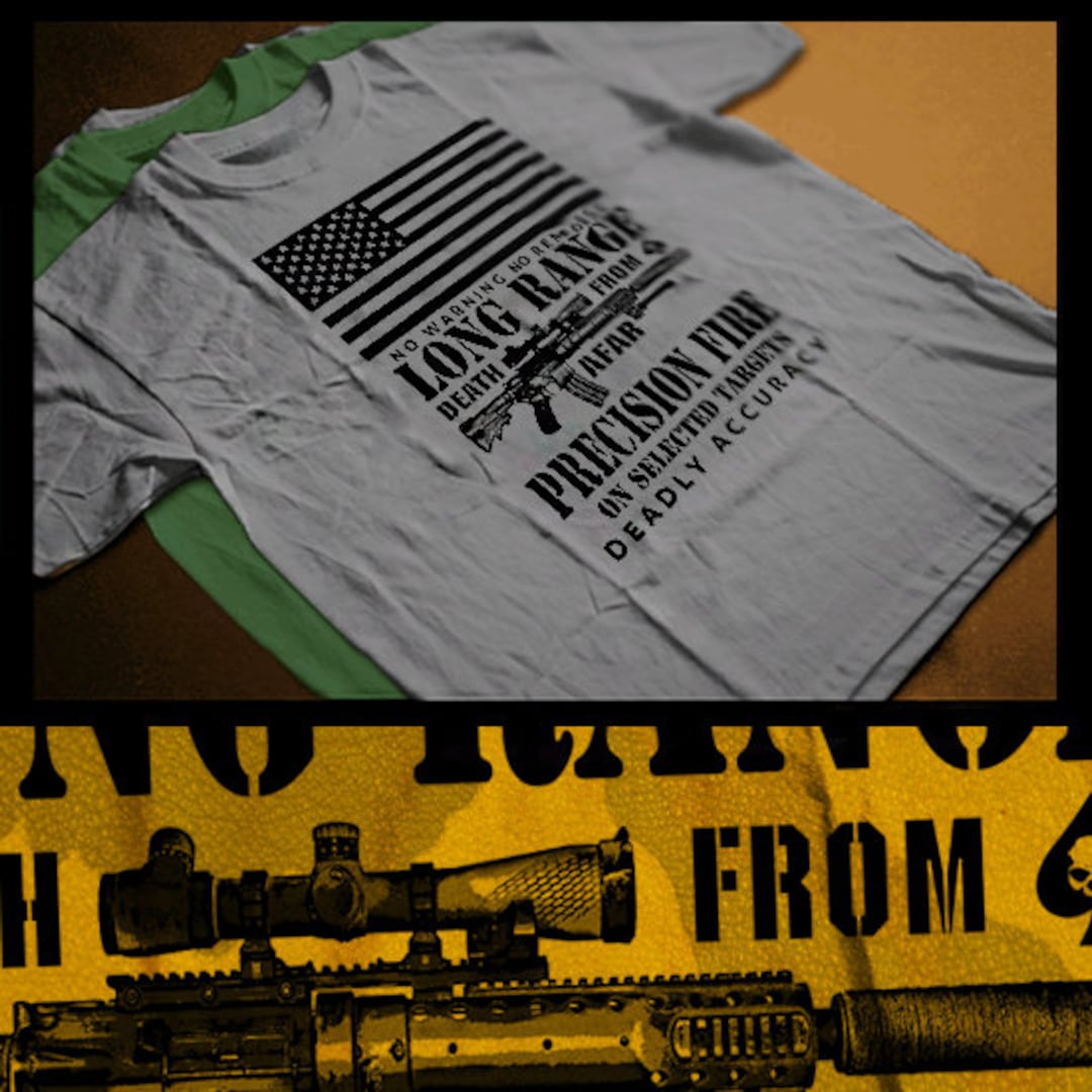 Military Sniper T-shirt Marksman SWAT Iraq Afghanistan Combat - Etsy