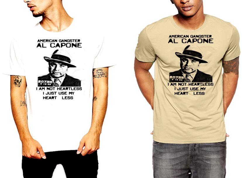 Al Capone T-shirt Al Capone Tshirt Mafia Chicago Gangster Mob - Etsy