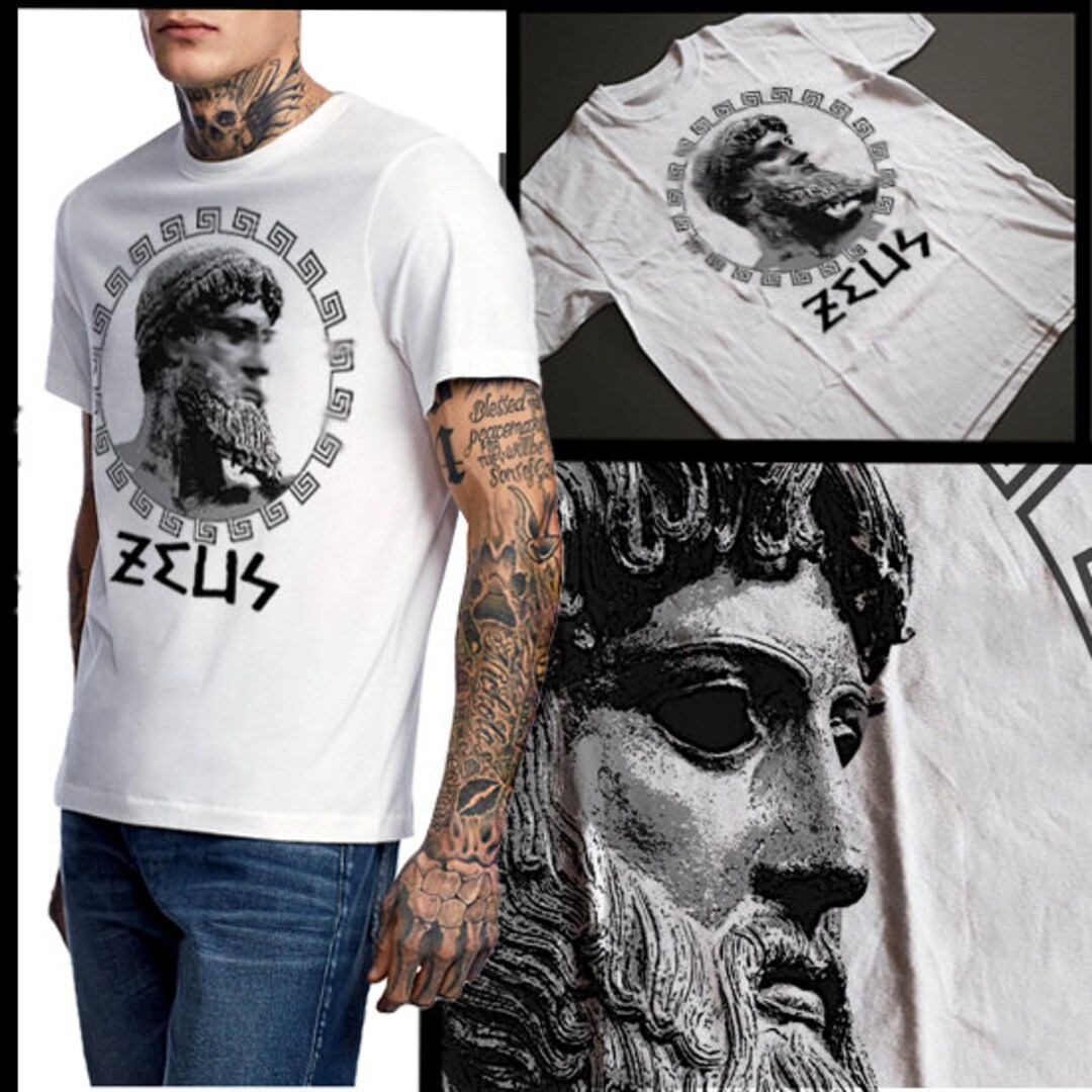 Gladiator Spartan T-shirt Greco Roman War Greek Mythology Sword ...