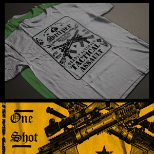 Military Sniper T-shirt Marksman SWAT Iraq Afghanistan Combat Veteran ...