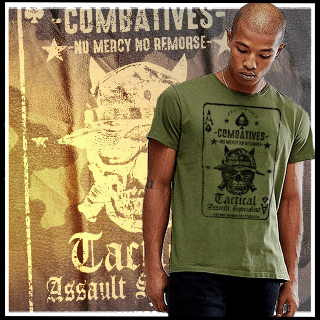 Military Combatives Hand to Hand Combat Tee Combat Veteran Iraq Afghan ...