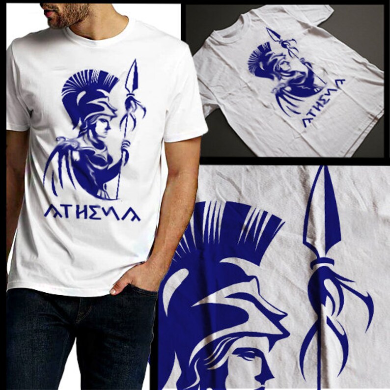 Gladiator Spartan T-shirt Greco Roman War Greek Mythology Sword ...