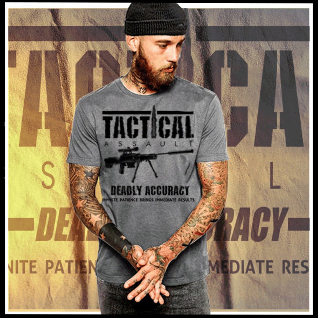 Military Special Operations T-shirt Marksman SWAT Iraq Afghanistan ...