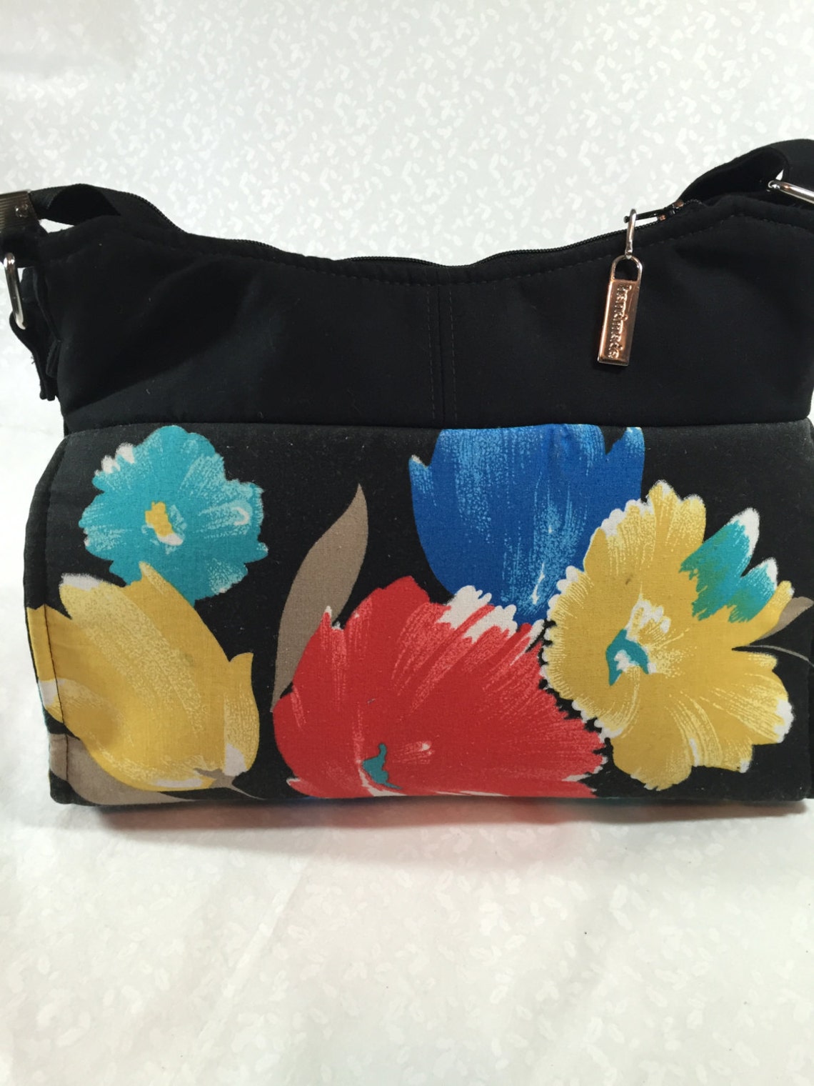 Flowers Galore in This Sassy gabby Bag With a - Etsy