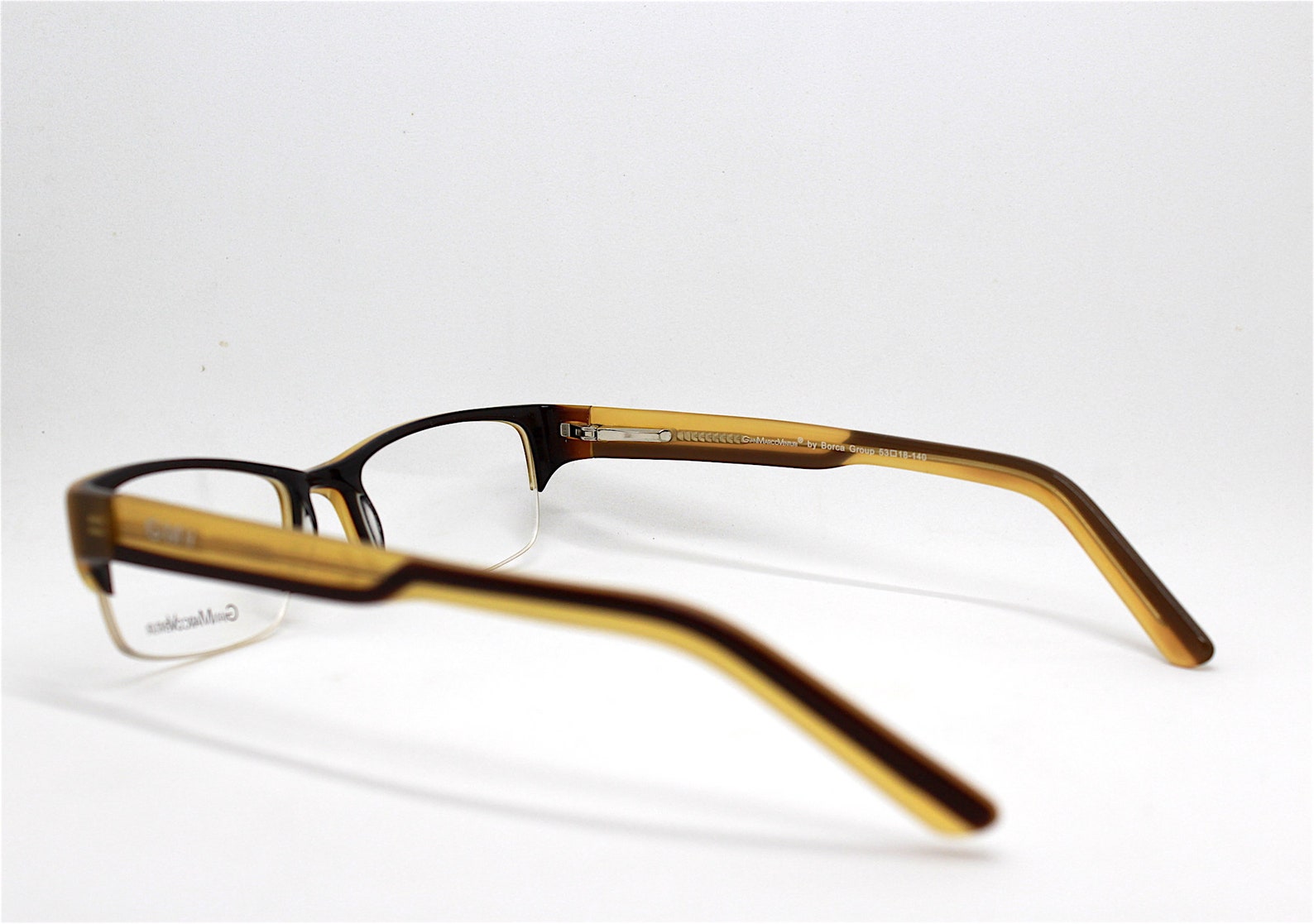 MADE IN ITALY Eyewear Optical Frame Gianmarco Venturi Low Rectangular ...