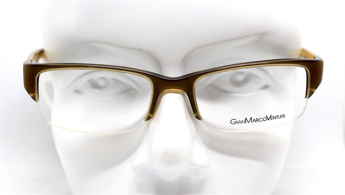 MADE IN ITALY Eyewear Optical Frame Gianmarco Venturi Low Rectangular ...