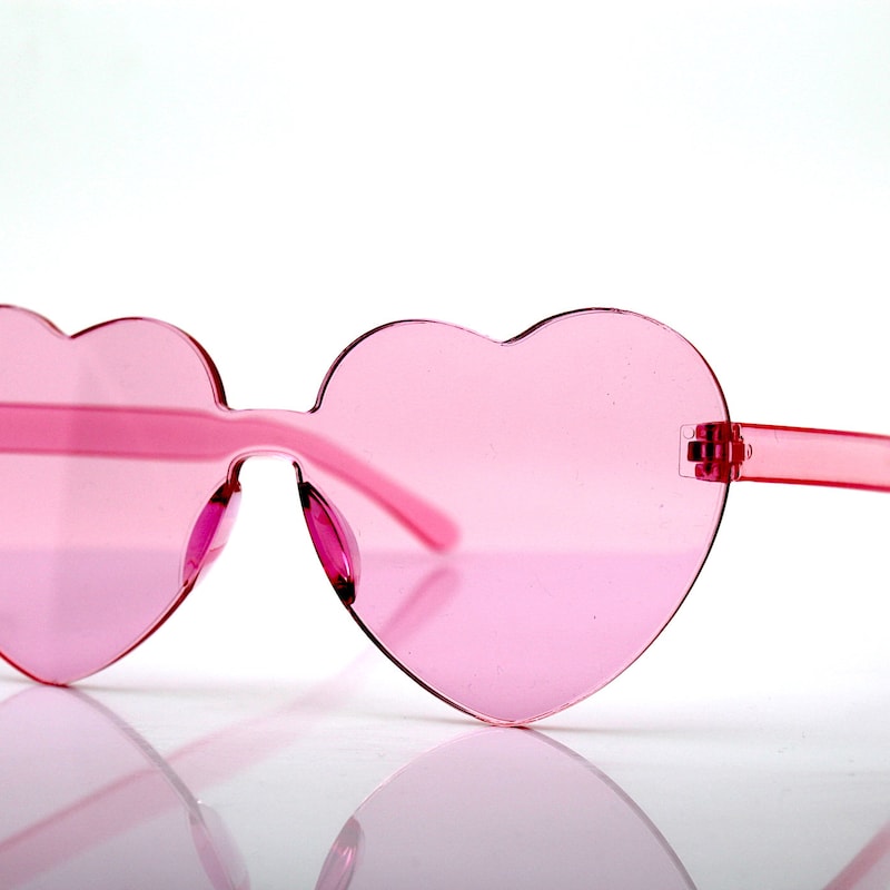 Heart Sunglasses - Etsy