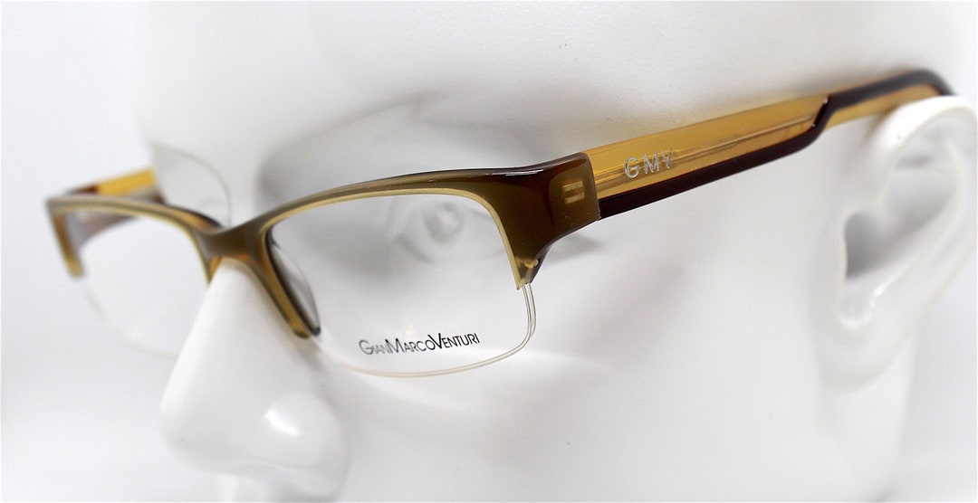 MADE IN ITALY Eyewear Optical Frame Gianmarco Venturi Low Rectangular ...