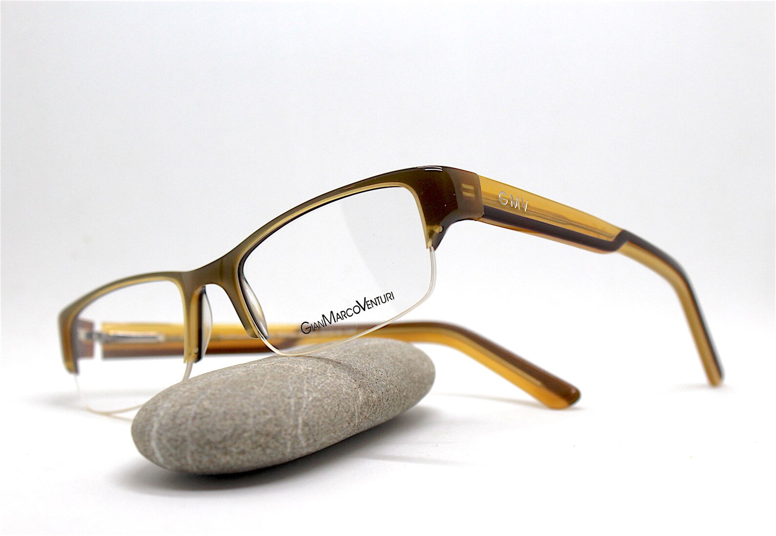 MADE IN ITALY Eyewear Optical Frame Gianmarco Venturi Low Rectangular ...