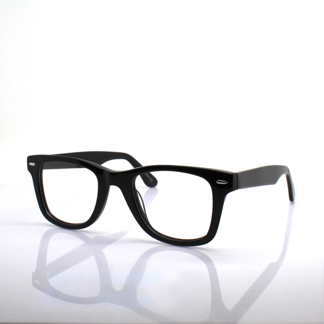 BLUES BROTHERS STYLE Classic Oval Square Eyeglasses Man Optical Frame ...