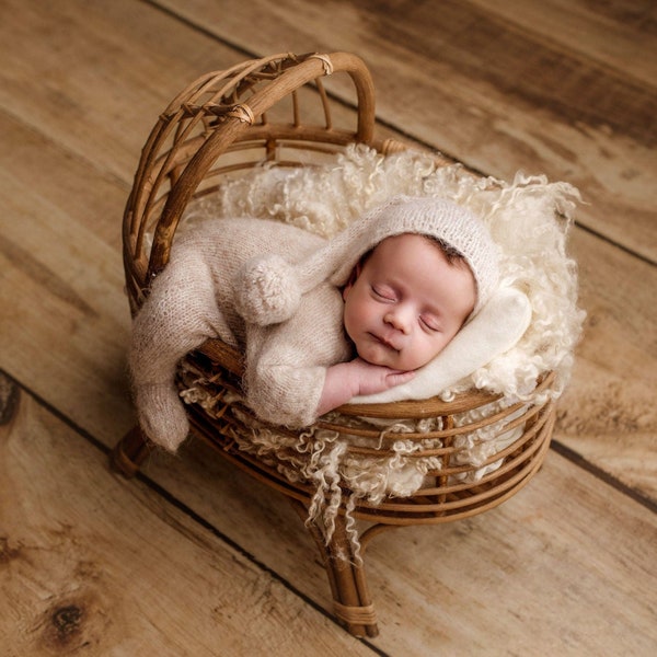 Rattan Bassinet - Etsy
