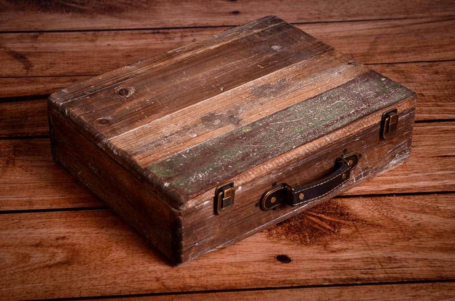 Rustic Suitcase Newborn Photography Prop Ready to Ship - Etsy