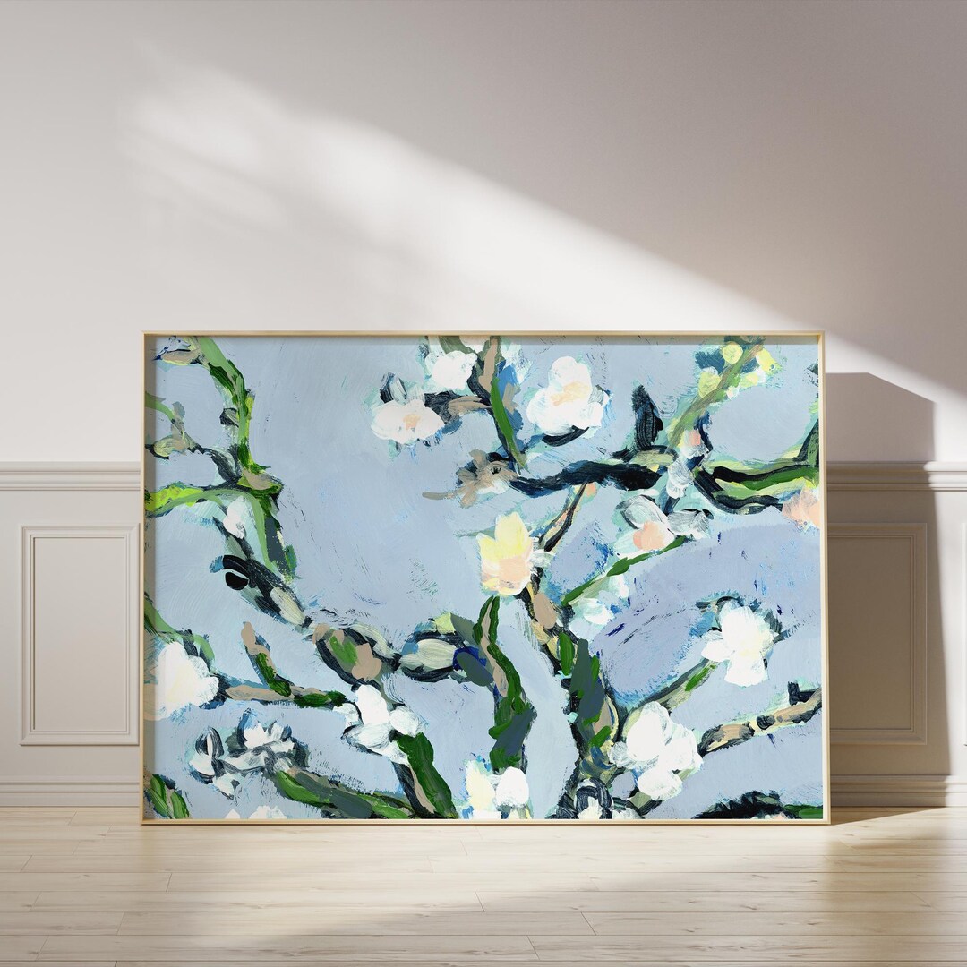 Nineveh Art Print- Full Horizontal Composition: Abstract Botanical ...