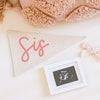 Big Sister Banner Pennant Pink Bow Banner Girl Gift Idea Big Sister ...