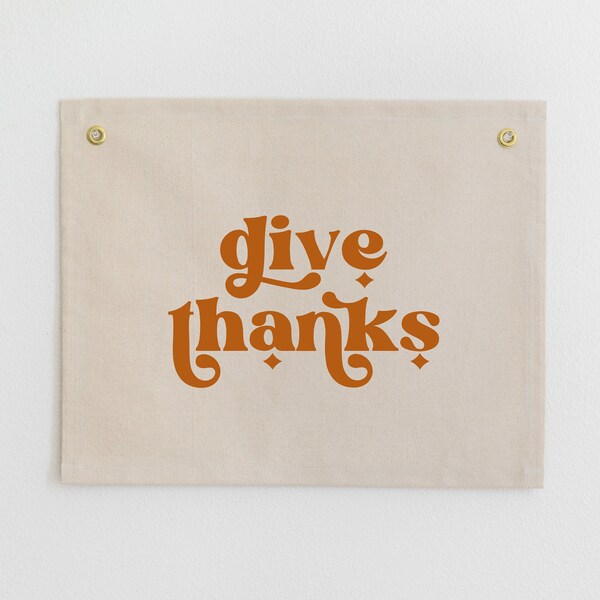 Give Thanks Sign - Etsy
