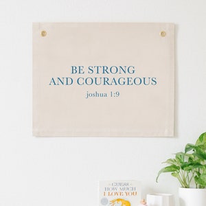 Custom Bible Verse Banner, Custom Christian Tapestry, Bible Verse ...