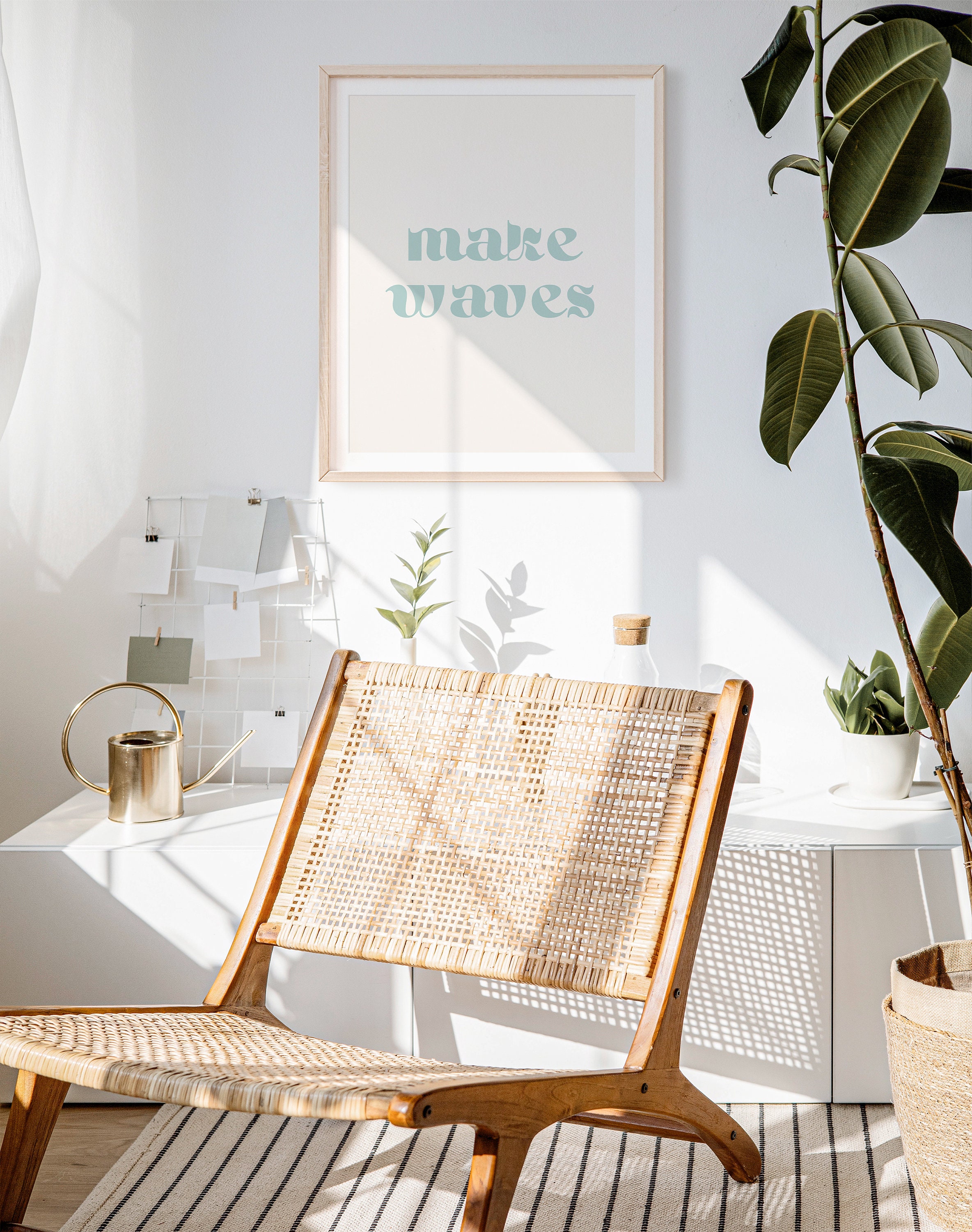 Boho Surf Gallery Wall Art, Set of 6 Prints, Surf Prints for Girls ...