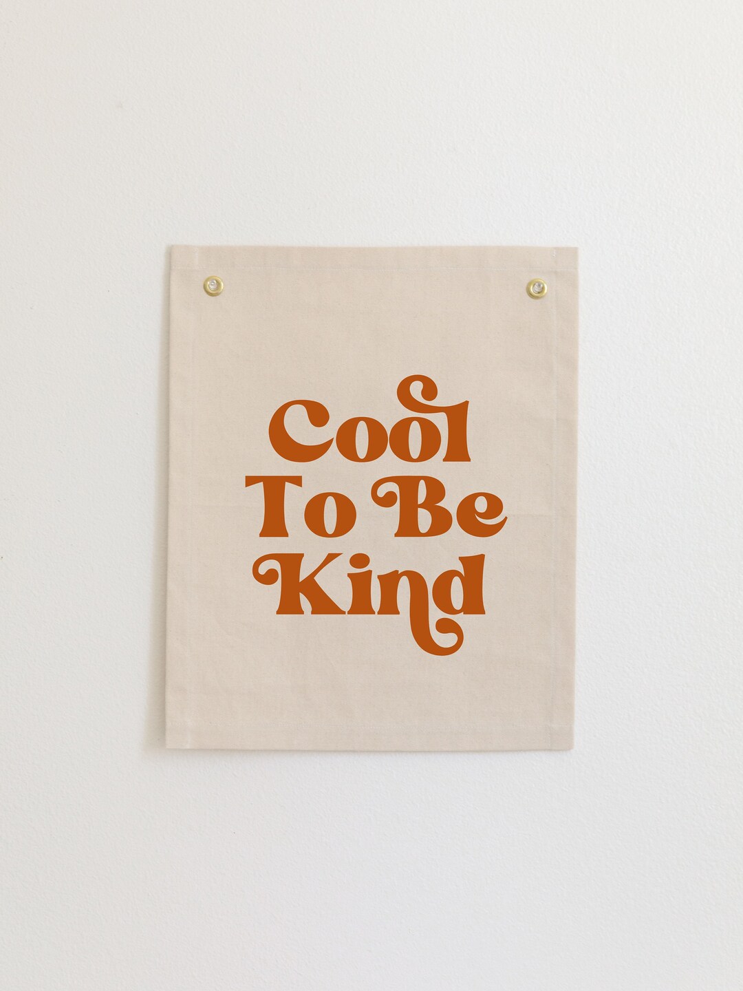 It’s Cool to Be Kind, Kindness is Cool Banner, Retro 70s Banner, Be ...