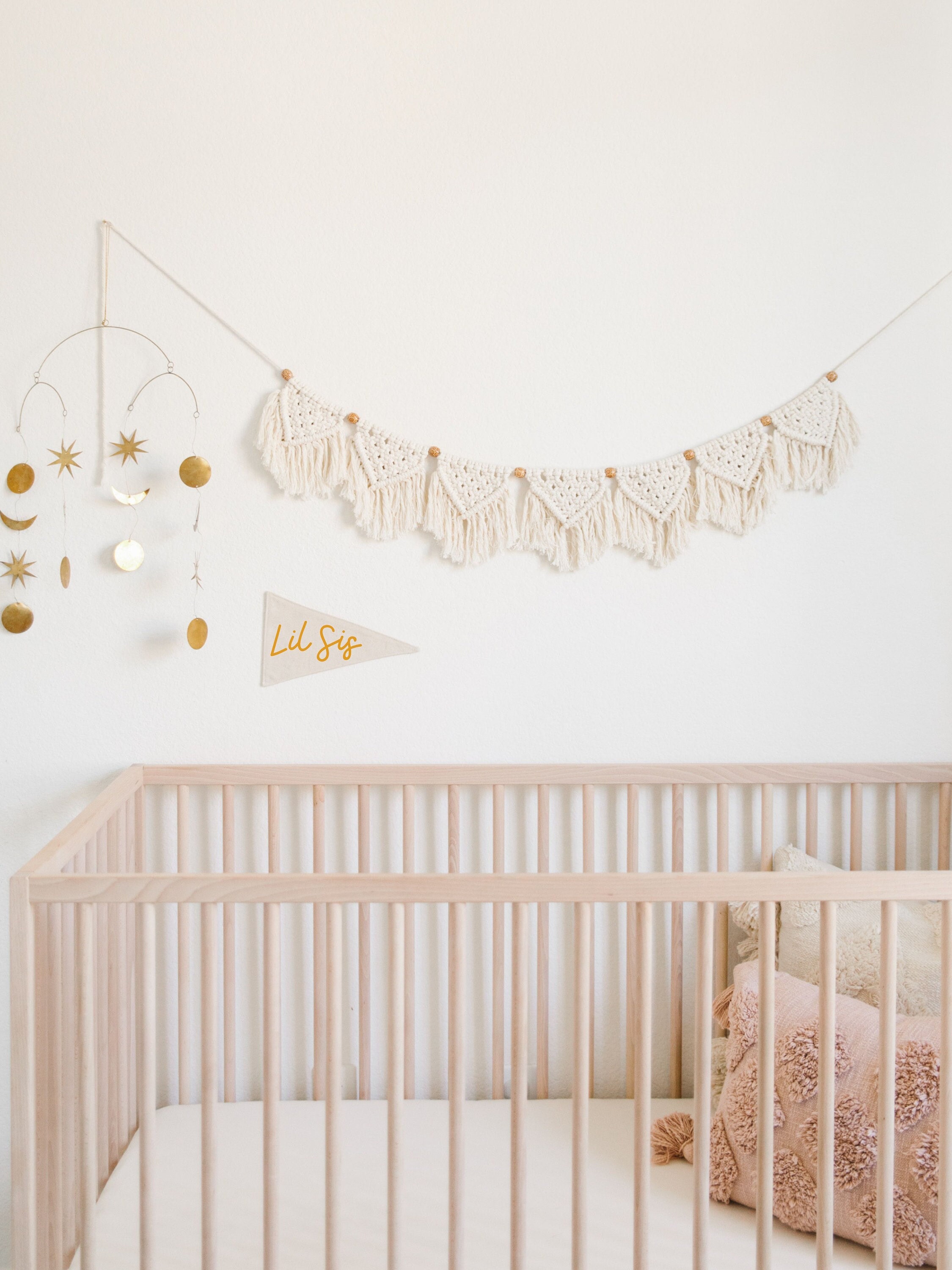 Sis Pennant Banner, Gender Reveal Sign, Big Sis Pregnancy Reveal, Big ...