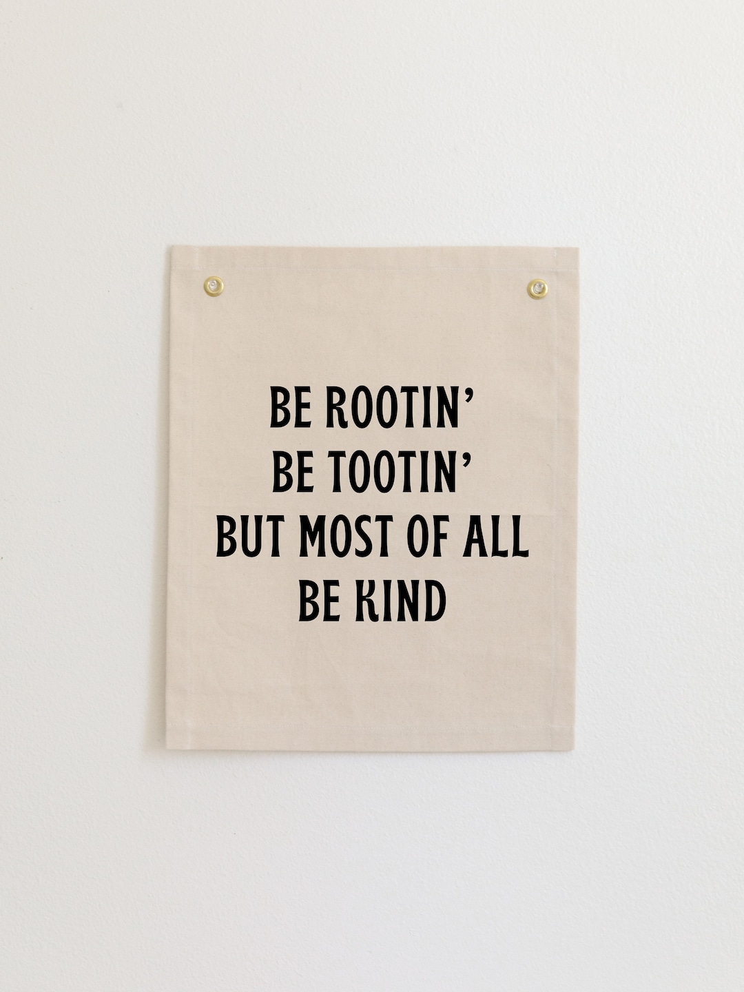 Be Rootin' Be Tootin' Be Kind Wall Flag, Western Wall Decor, Cowgirl ...