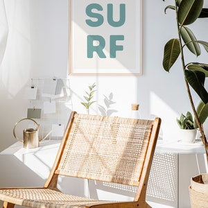 Boho Surf Gallery Wall Art, Set of 6 Prints, Surf Nursery Decor, Surf ...