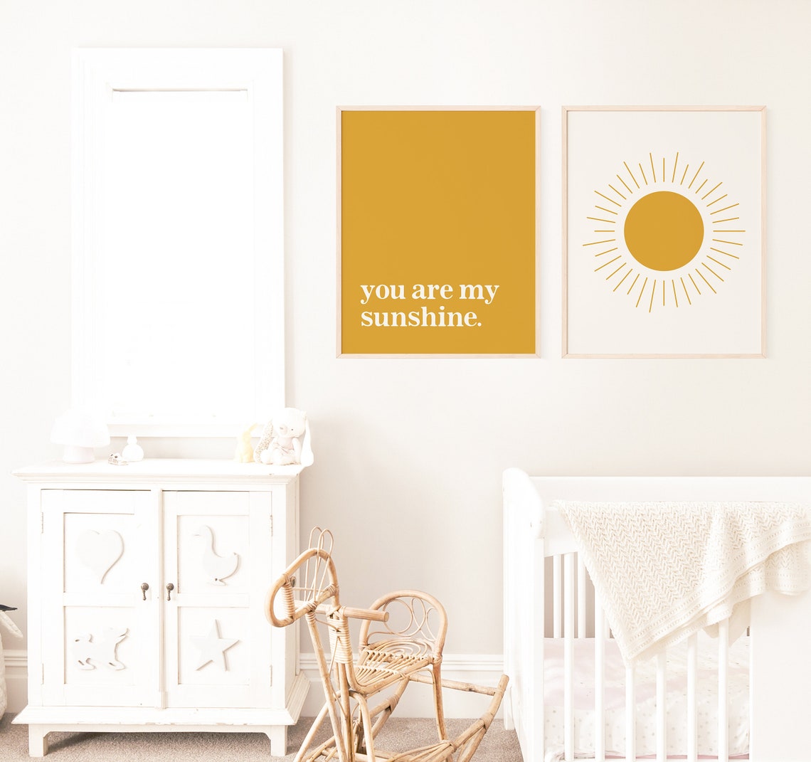 Boho Surf Gallery Wall Art Set of 6 Prints Surf Nursery - Etsy