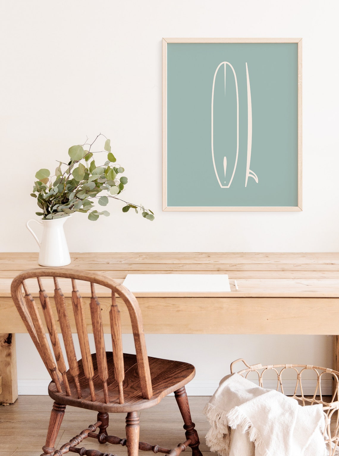 Boho Surf Gallery Wall Art Set of 6 Prints Surf Nursery - Etsy