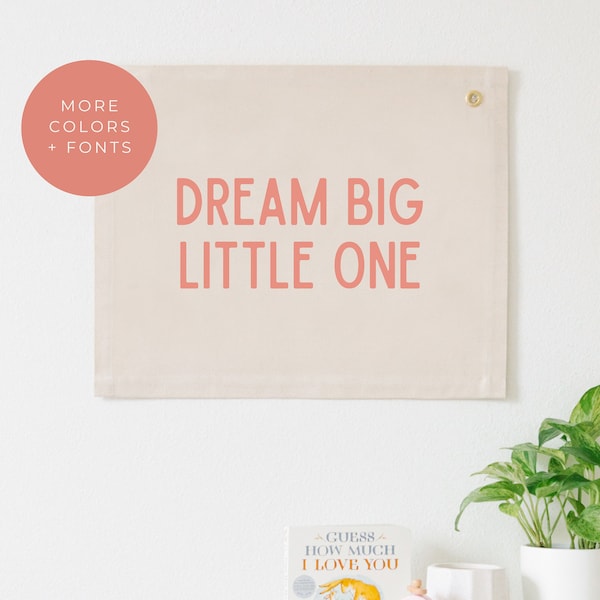 Dream Big Canvas - Etsy