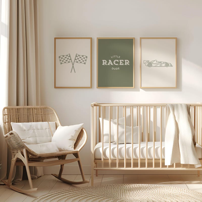 Race Car Nursery - Etsy