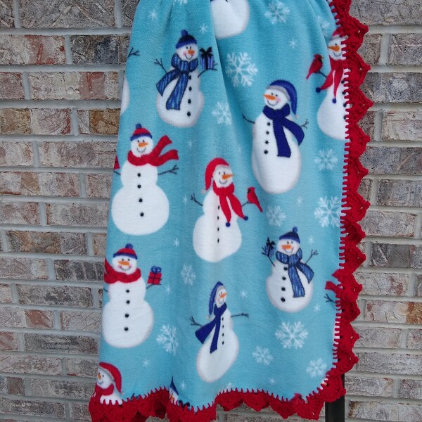 Fleece Snowman - Etsy