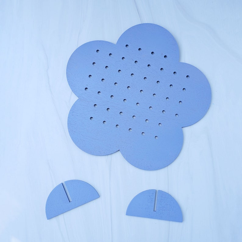 Flower Pegboard SVG File: Craft Fair Jewelry Display (digital Download ...