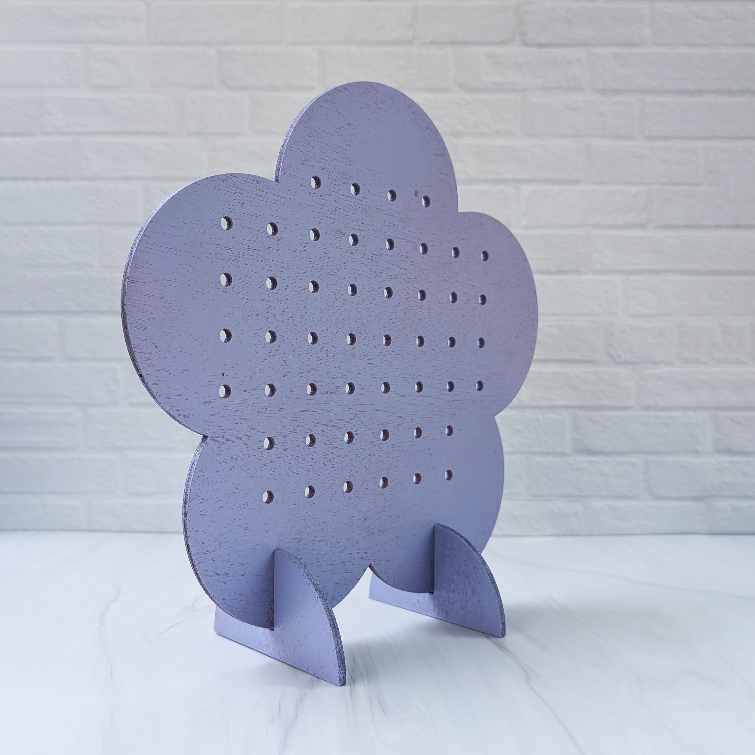 Flower Pegboard SVG File: Craft Fair Jewelry Display (digital Download ...